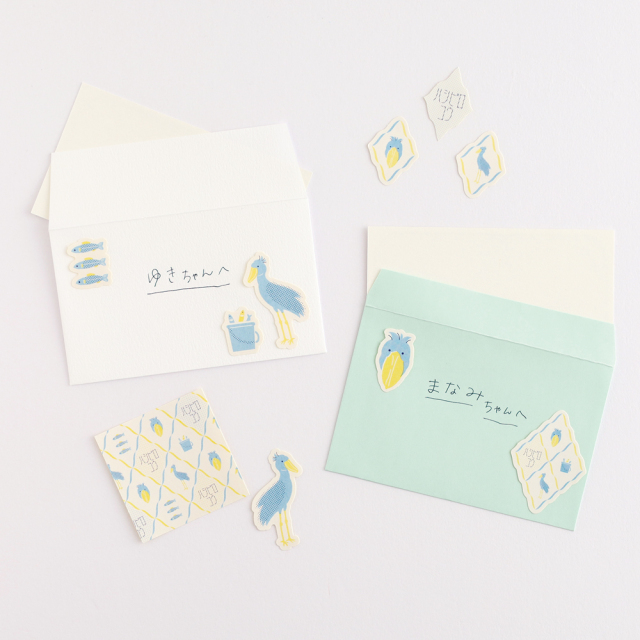 アニマル百貨店 フレークシール AD-033 | デザインステーショナリーのGreenFlash（グリーンフラッシュ）