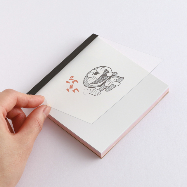 ドラえもん メモパッド・スクエア（パクパク） DG-330 | デザインステーショナリーのGreenFlash(グリーンフラッシュ)