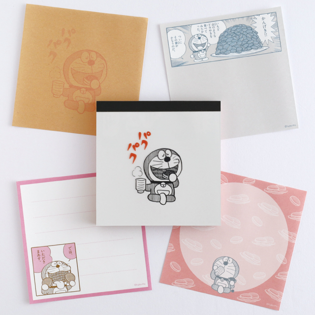 ドラえもん メモパッド・スクエア（パクパク） DG-330 | デザインステーショナリーのGreenFlash(グリーンフラッシュ)