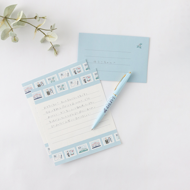 レトロノーム レターセット＜ムーン＞ RR-051 | デザインステーショナリーのGreenFlash(グリーンフラッシュ)