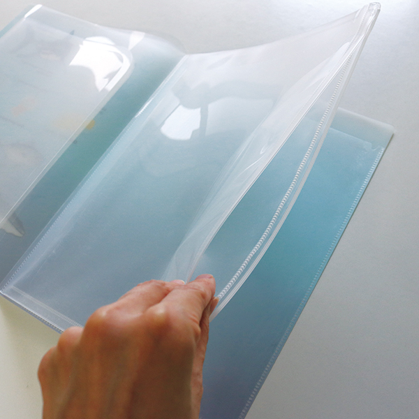 STUDY HOLIC A4ジップファイル ST-059【大人文具】 | デザインステーショナリーのGreenFlash(グリーンフラッシュ)