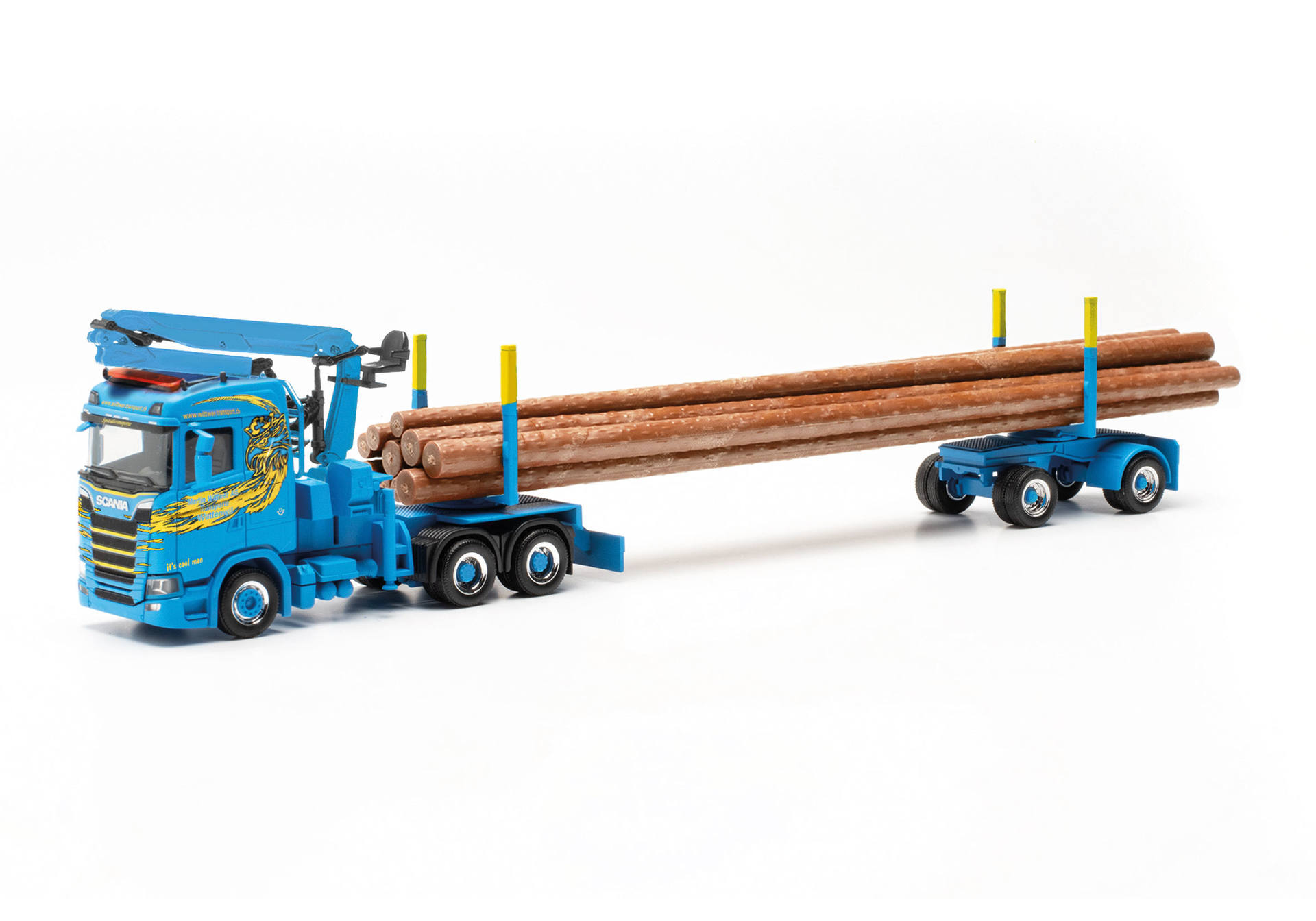 herpa Cars&Trucks 1/87 スカニア CS 20 ND 木材運搬トレーラー “Martin Wittwer” ガリバー