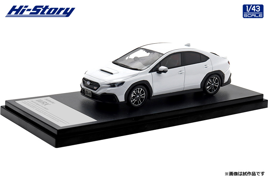 Hi-Story（ハイストーリー） 1/43 SUBARU WRX S4 STI Sport R (2021) セラミックホワイト ガリバー