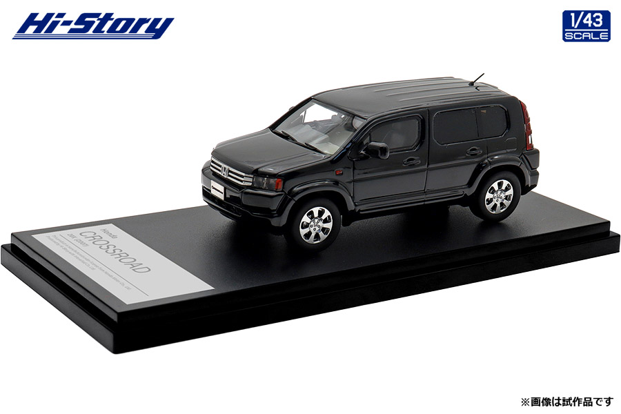 [予約]Hi-Story（ハイストーリー） 1/43 Honda CROSSROAD 20X (2007) クリスタルブラックパール ガリバー