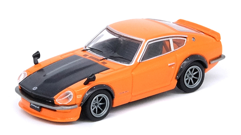 INNO Models(イノモデル) 1/64 Nissan フェアレディ Z (S30) オレンジ／カーボンボンネット ガリバー