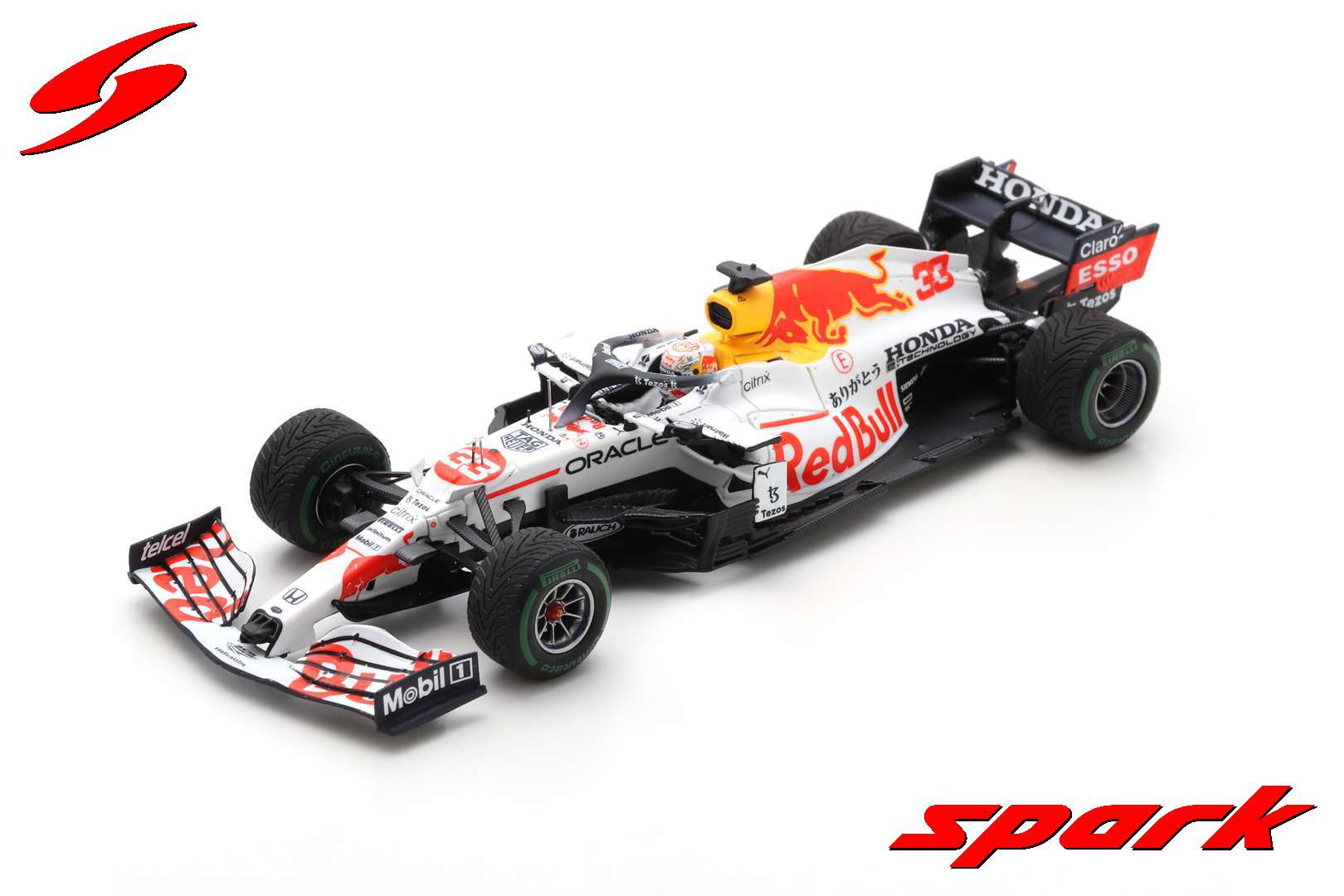 Spark (スパーク) 1/43 Red Bull Racing Honda RB16B No.33 Red Bull Racing 2nd ...