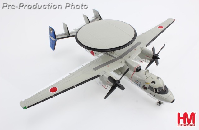 おもちゃ、ゲームHOBBY MASTER HA4821 1/72 E-2C ホークアイ 航空自衛隊 100000時間無事故達成記念塗装ミニカー