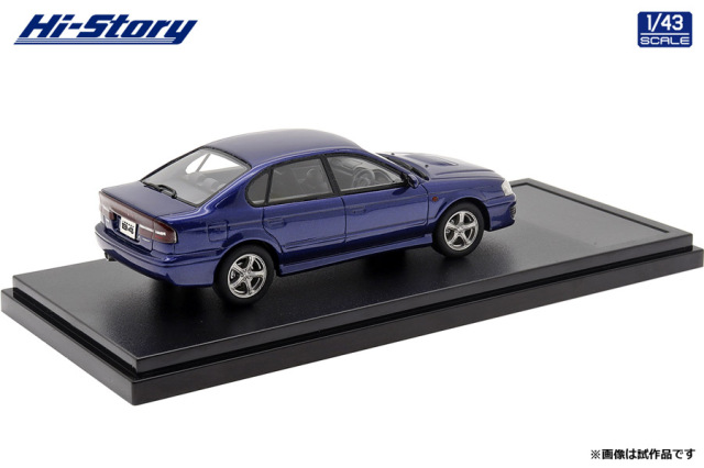 Hi-Story（ハイストーリー）1/43 SUBARU LEGACY B4 RSK (2001) ノーティックブルー・マイカ ガリバー