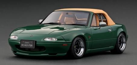 ignition model（イグニッションモデル） 1/18 Eunos Roadster (NA) Green ガリバー