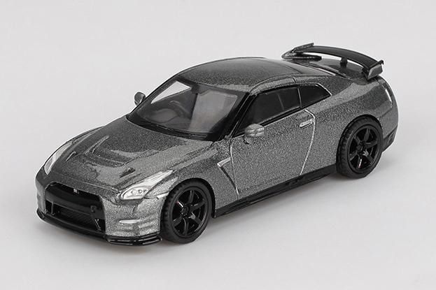 MINI GT 1/64 (ダイキャスト製) Nissan GT-R Nismo 2013 R35 CRS Versionダークメタリック ...