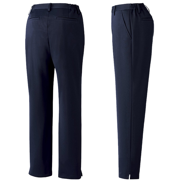 MK-0052 チトセ ミッシェルクラン ナースウェア パンツ 女性用 両脇ポケット 裏地付き 透け防止 制電 ストレッチ 制菌 工業洗濯可 CHITOSE MICHEL KLEIN 医療用 ...