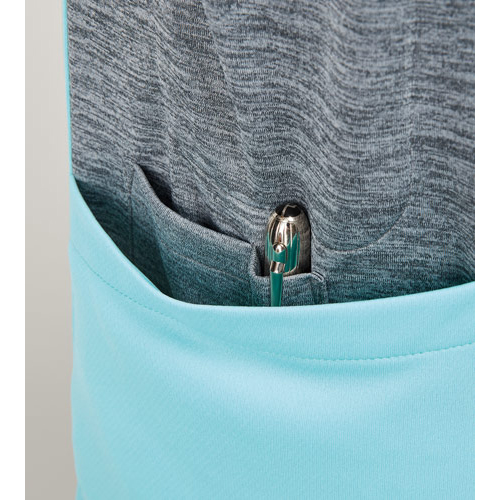 MZ-0171 チトセ ミズノ 介護ウェア ニットシャツ 男女兼用 半袖 動きやすい スマホポケット 吸汗速乾 ストレッチ UVカット CHITOSE MIZUNO 医療用 看護師 ナース ...