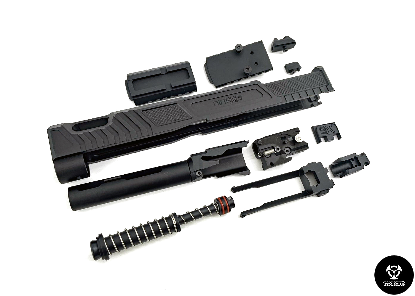 Toxicant NINE X 19 Vapor SLIDE マルイ G17 Gen5 用 フルアルミCNCキット