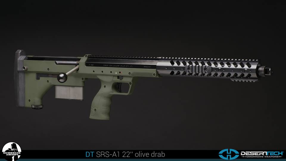 Silverback airsoft Desert Tech SRS-A1 22インチ 舶来アーモリー