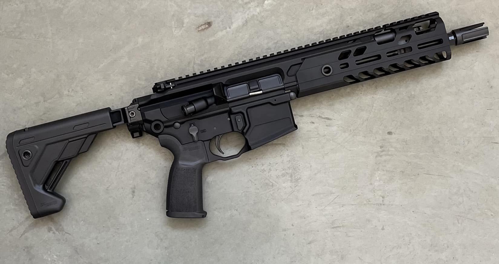 BJ TAC 7075-T6 MCX Virtus SBR キット(MWSベース) BK