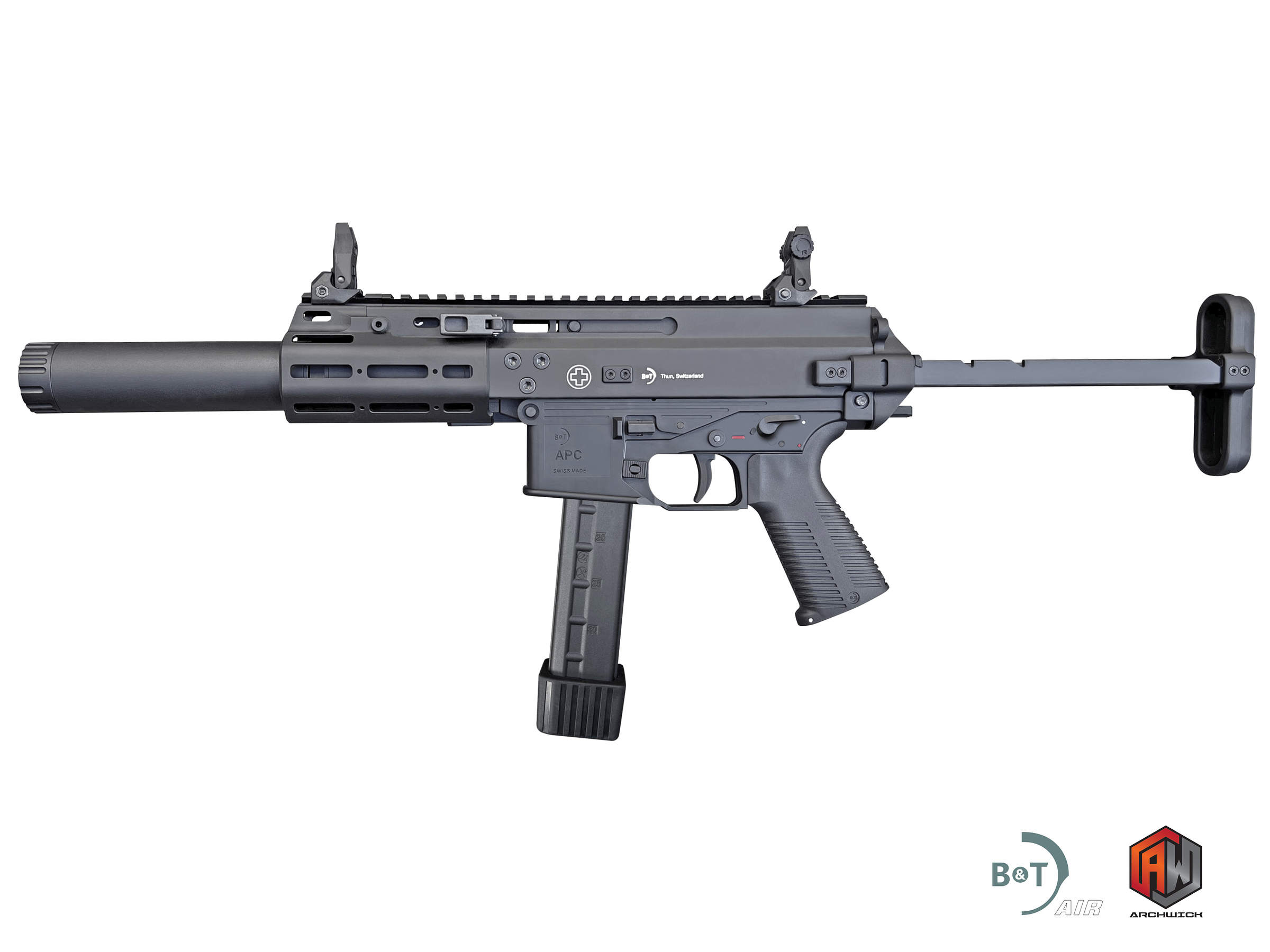 ARCHWICK B&T Air APC9K SD2 GBB (Black)