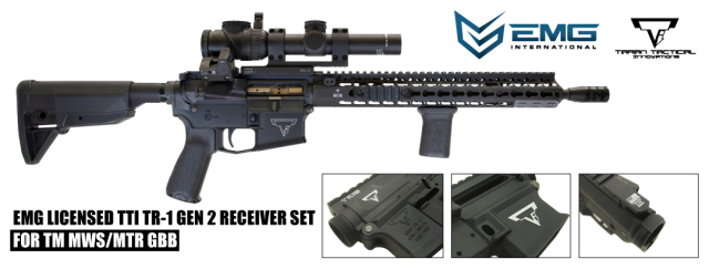 Angrygun マルイ MWS用 EMG LICENSED TTI TR-1 GEN 2 レシーバーセット
