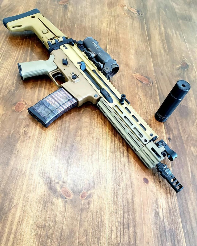 Airsoft Artisan マルイSCAR 対応 PMMタイプ MLOK レールエクステンション 舶来アーモリー