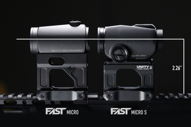 【数量限定特価】Unity Tactical FAST Micro-S Mount 舶来アーモリー