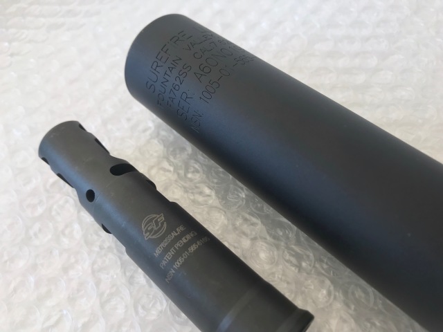 NB M40A6タイプサイレンサー Surefire FA762SS/ MB762SSALレプリカ 舶来アーモリー
