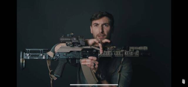 Wii Tech Zenitco ロアハンドガード用Zenitco B33レイルトップカバー