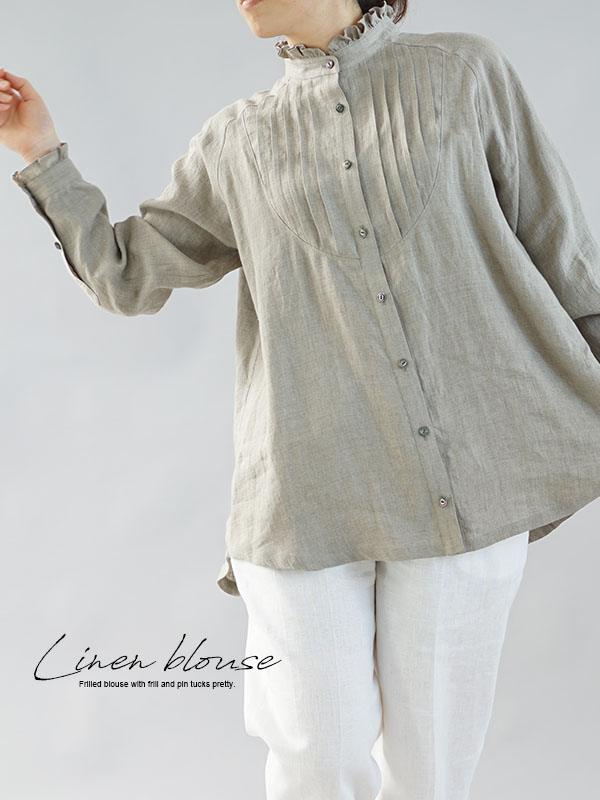 wafu 】 linen clothing リネン服・リネン寝具・リネン雑貨