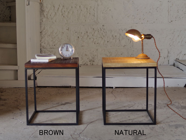 DE IRON SIDE TABLE DEアイアンサイドテーブル LIFE FURNITURE ライフファニチャー HAPPY TIME DIRECTION （ハッピータイムディレクション）