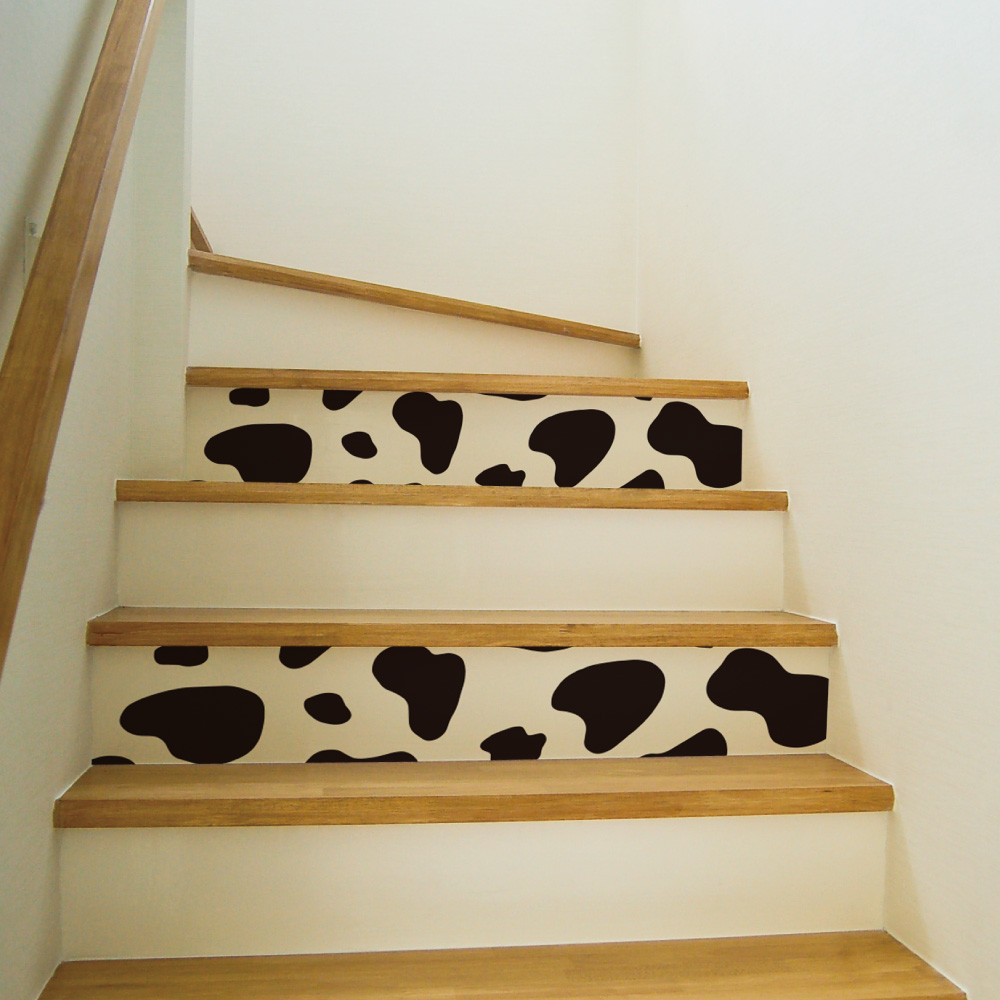 カウ ／ カラヴィ 階段用リメイクシート 3枚セット Harokka