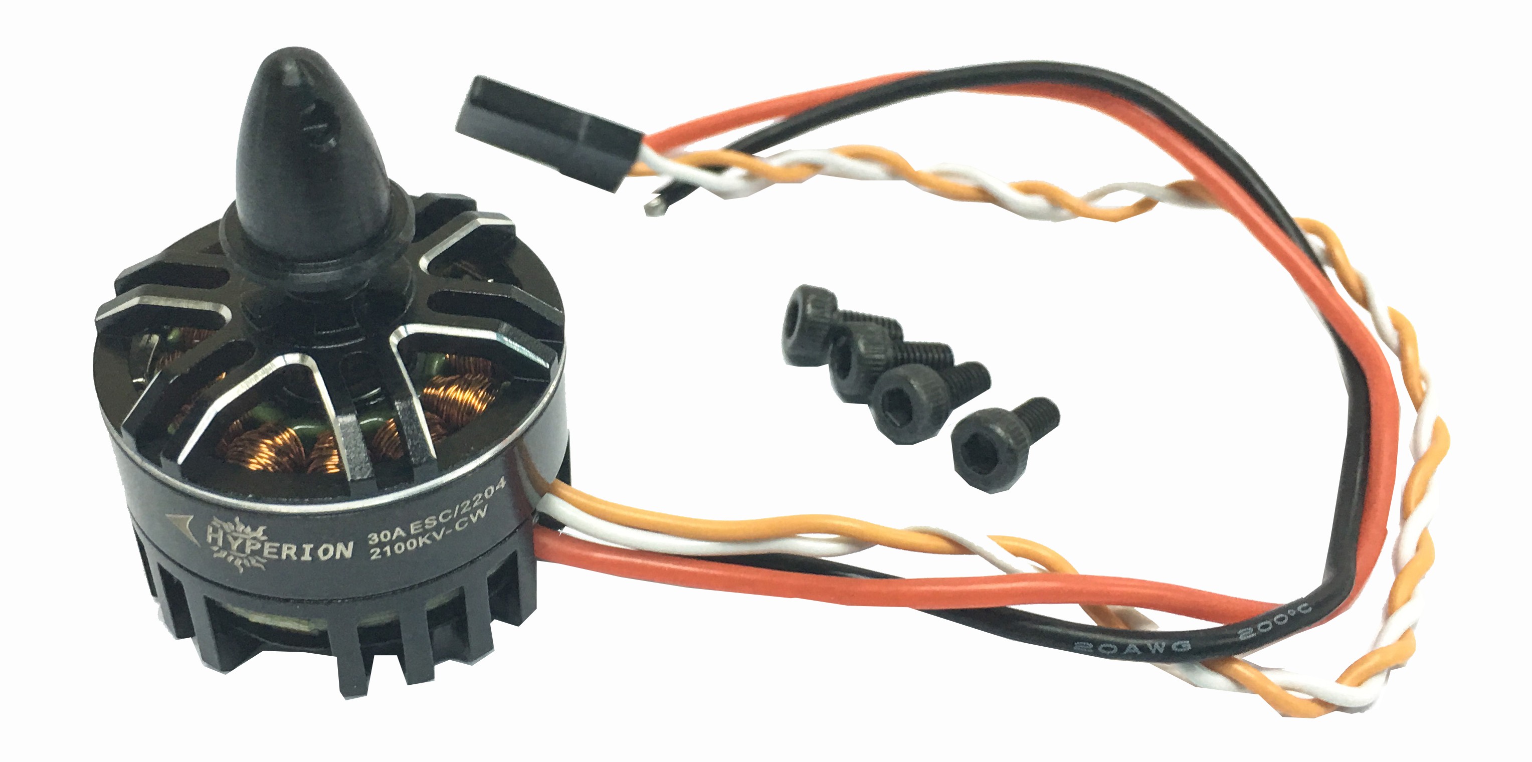 Hyperion 2204 2100KV CW モーター /30A BLHeli ESC内蔵 【HP-MR2204-2100CW】