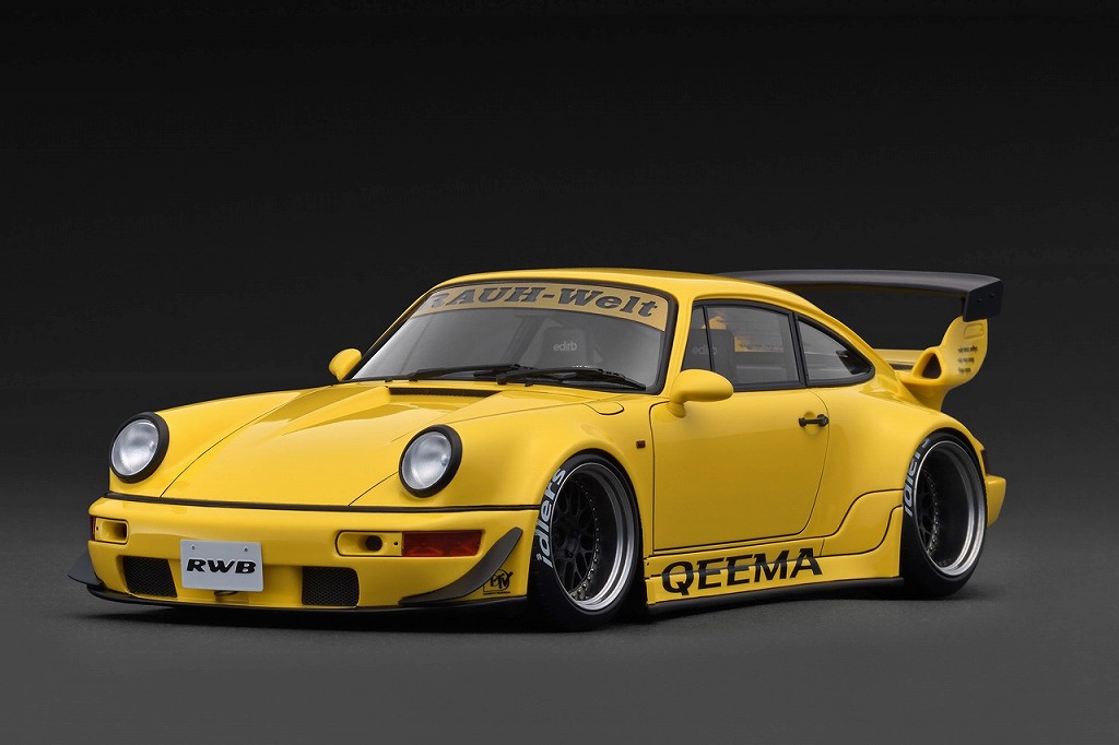 Ignition model 1/18 RWB 964 Yellow （本商品はポイント対象外です）