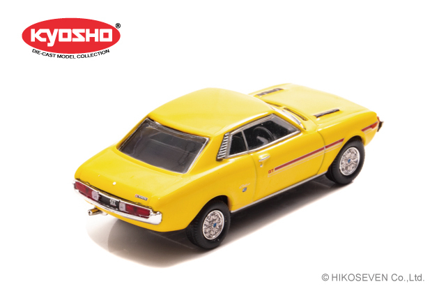 Kyosho 1/64 Toyota Celica 1600GT Yellow