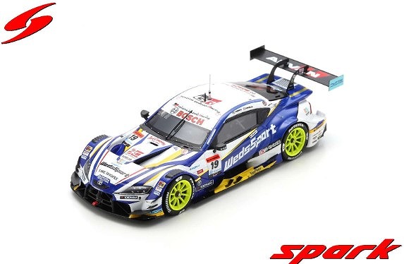 Spark 1/43 WedsSport ADVAN GR Supra No.19 TGR TEAM WedsSport BANDOH GT500 SUPER GT 2023 Yuji ...