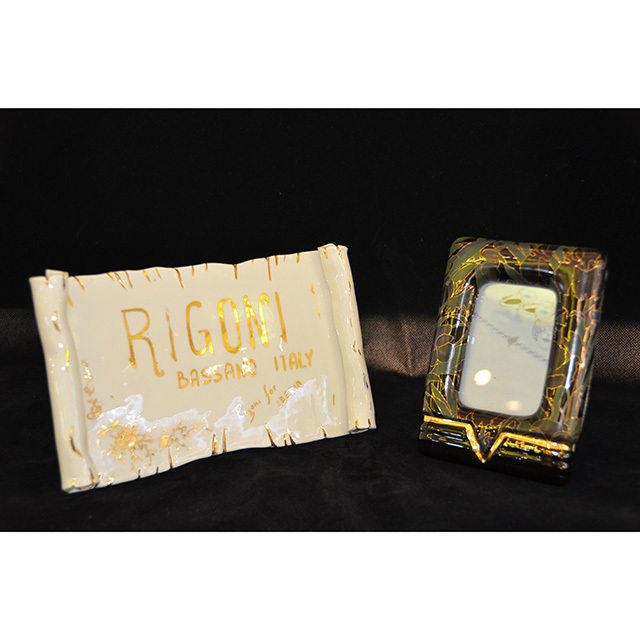 Picture Frames / 写真たて｜Sサイズ｜Botanical ×Black / ボタニカル ×ブラック｜Angela Rigon ...