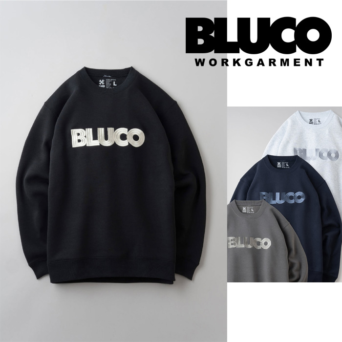BLUCO ,ブルコ, SWEATSHIRT -Embroidery-