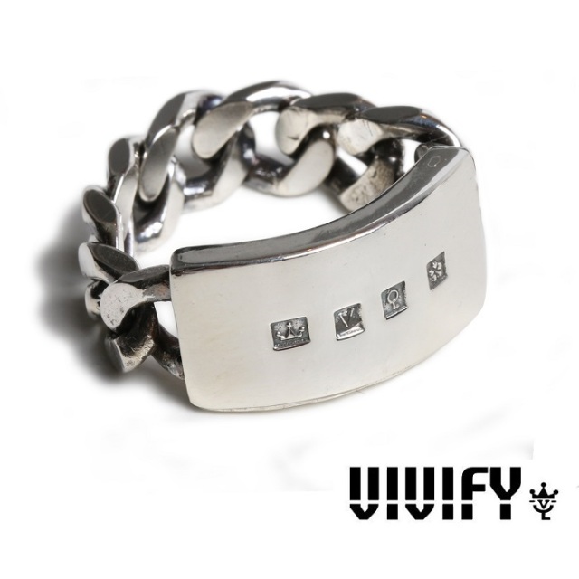 VIVIFY(ヴィヴィファイ）Hallmarks ID Ring/Plain
