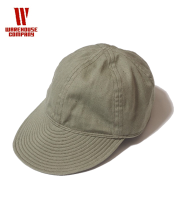 WAREHOUSE ウエアハウス 硫化染セルヴィッチヘリンボーン|メカニック|ワークキャップ『A-3 TYPE U.S.ARMY AIR ...