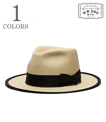THE H.W.DOG&CO. ストロー|トキワ草|ストローハット『PANAMA POINT-H』【アメカジ・ワーク】D-00946