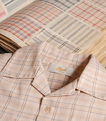 PREQUEL プリクエル HOMAGE 1907|長袖|オープンカラーシャツ『Checked