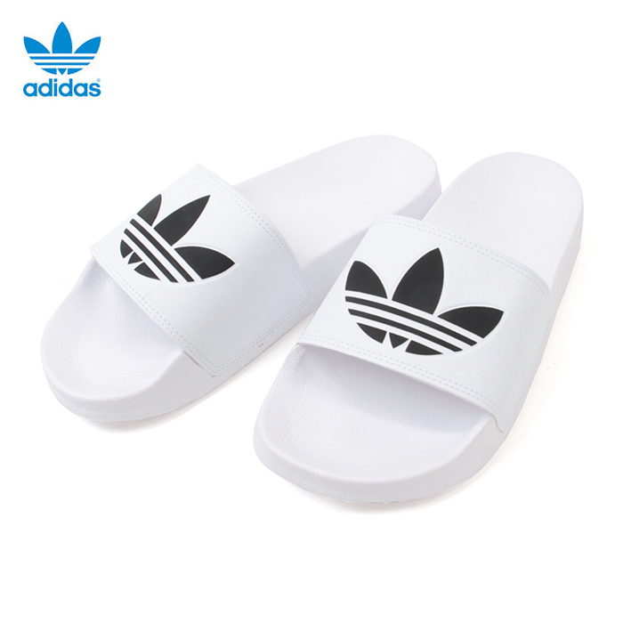 adidas originals アディダス オリジナルス アディレッタ ライト サンダル ADILETTE LITE SLIDES ホワイト ...