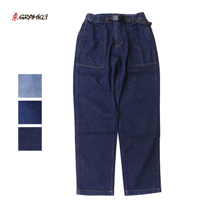 Gramicci グラミチ STRETCH DENIM LOOSE TAPERED RIDGE PANT ストレッチデニムルーズテーパードリッジパンツ G5SU-P083