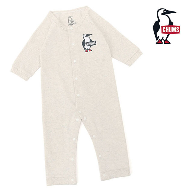CHUMS チャムス ベビー Baby Booby LS Rompers ベビーブービーロングスリーブロンパース CH27-1023
