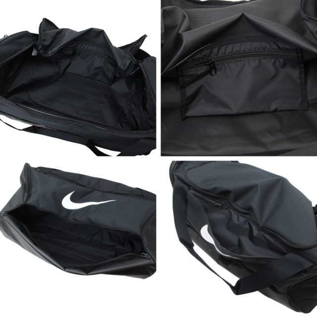 NIKE ナイキ ブラジリア 9.5 トレーニングダッフルバッグ (ミディアム、60L) ブラック DH7710-010