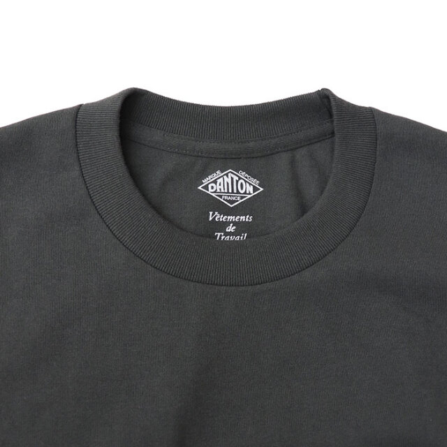 DANTON ダントン メンズ コットンポリエステル ポケットTシャツ SOLID MEN DT-C0198TCB