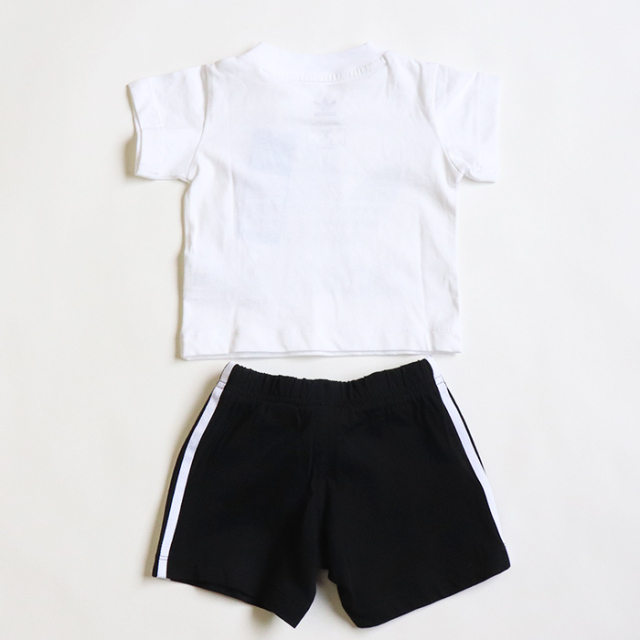 adidas Originals アディダス オリジナルス ベビー キッズ トレフォイル ショーツ Tシャツ セット TREFOIL ...