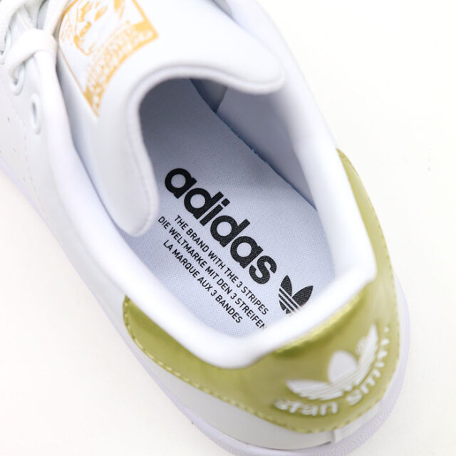 adidas Originals アディダス オリジナルス STAN SMITH W スタンスミス ホワイト×ゴールドメタリック G58184
