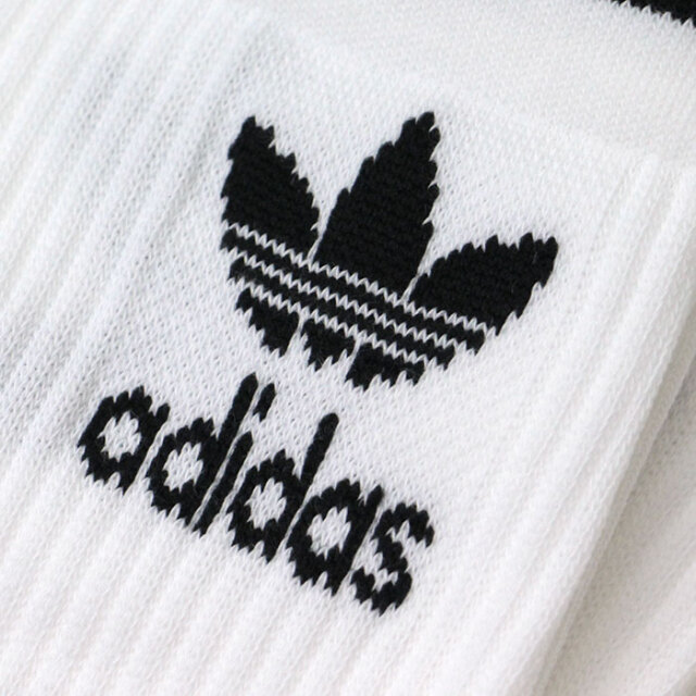 アディダス ミッドカットクルーソックス 3足組 IXX42