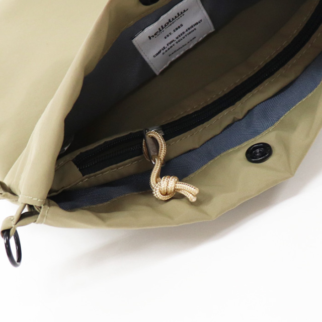 Hellolulu ハロルル 2WAYオーバルスリング NOLLY