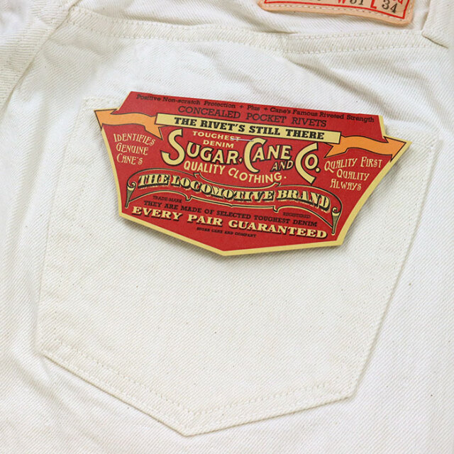 SUGAR CANE シュガーケーン 13オンス ホワイトデニム 1947年モデル