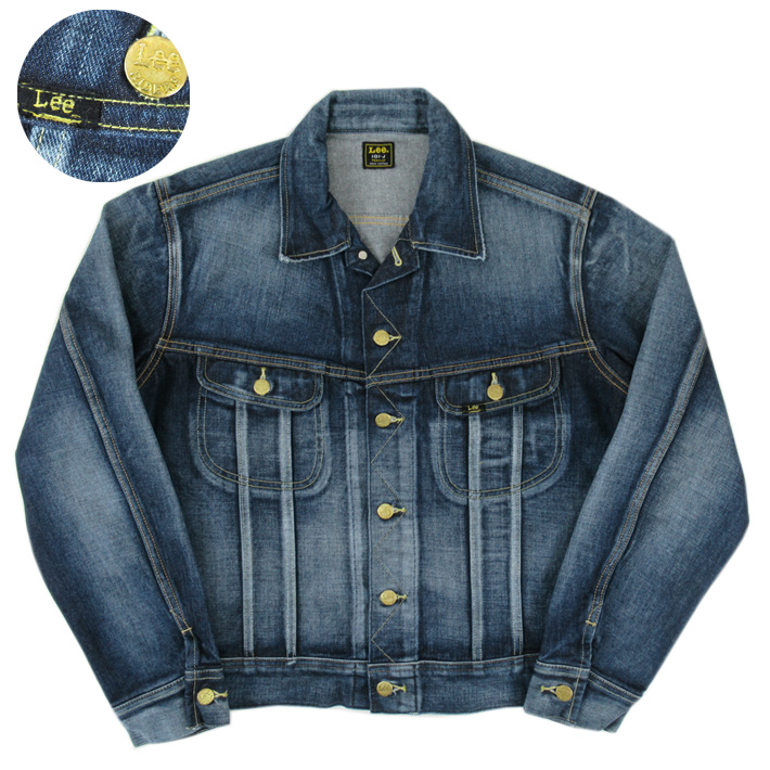Lee 101J 濃色ブルー RIDER JACKET デニムジャケット LEE-LM8100-526 -JOE-