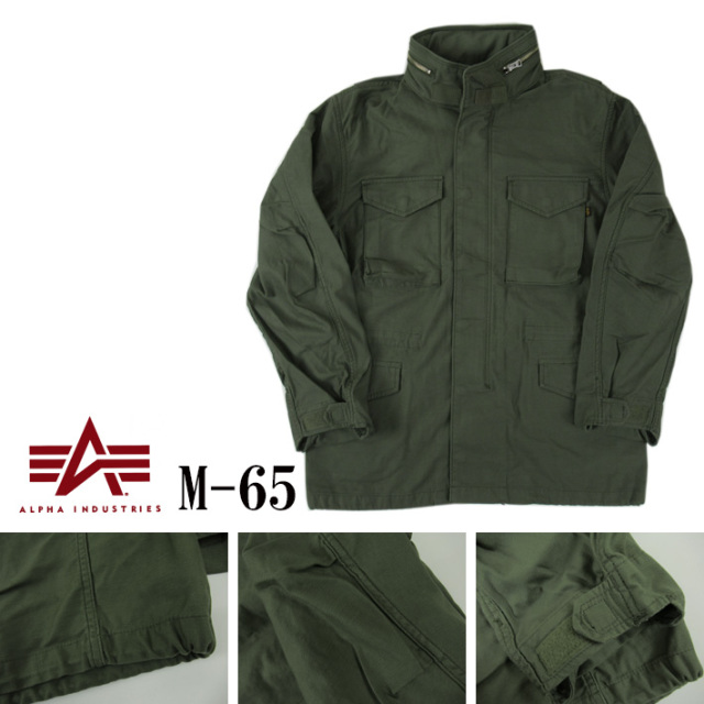 Alphaアルファ M-65 フィールドジャケット TA1626【秋冬アウター】 -JOE-